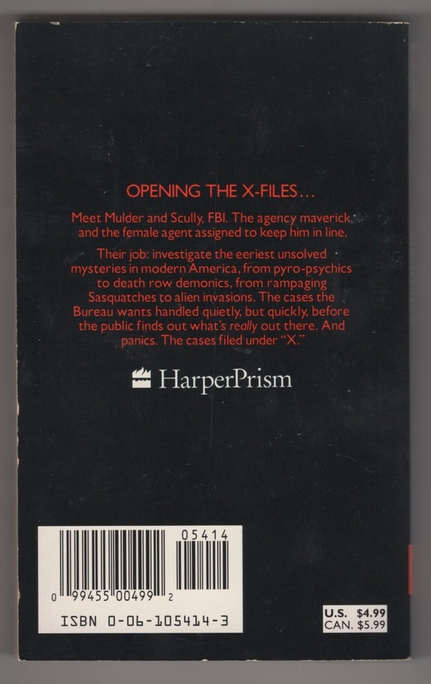 The X Files Goblins by Charles Grant (Brand New Paperback!) | eBay