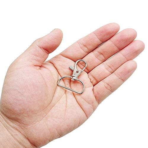Swivel Clasp Swivel Snap Hooks Trigger Clips 1 Inch D Rings Metal ...