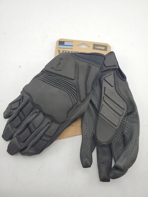 VIKTOS LEO Riot Armored Gloves Large Color Black Touchscreen Compatible ...