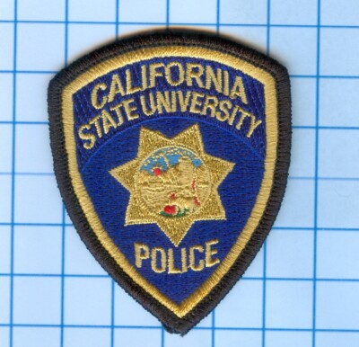 Police Patch - California - State University 3" X 2 1/2" | eBay
