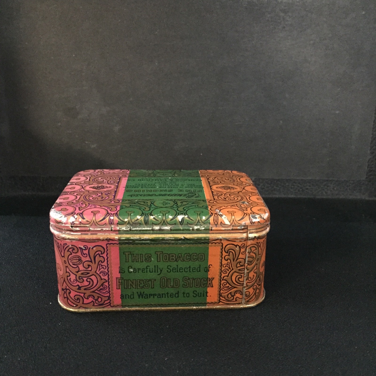 CAMERONS TRI-COLOR Tobacco Tin ! | eBay