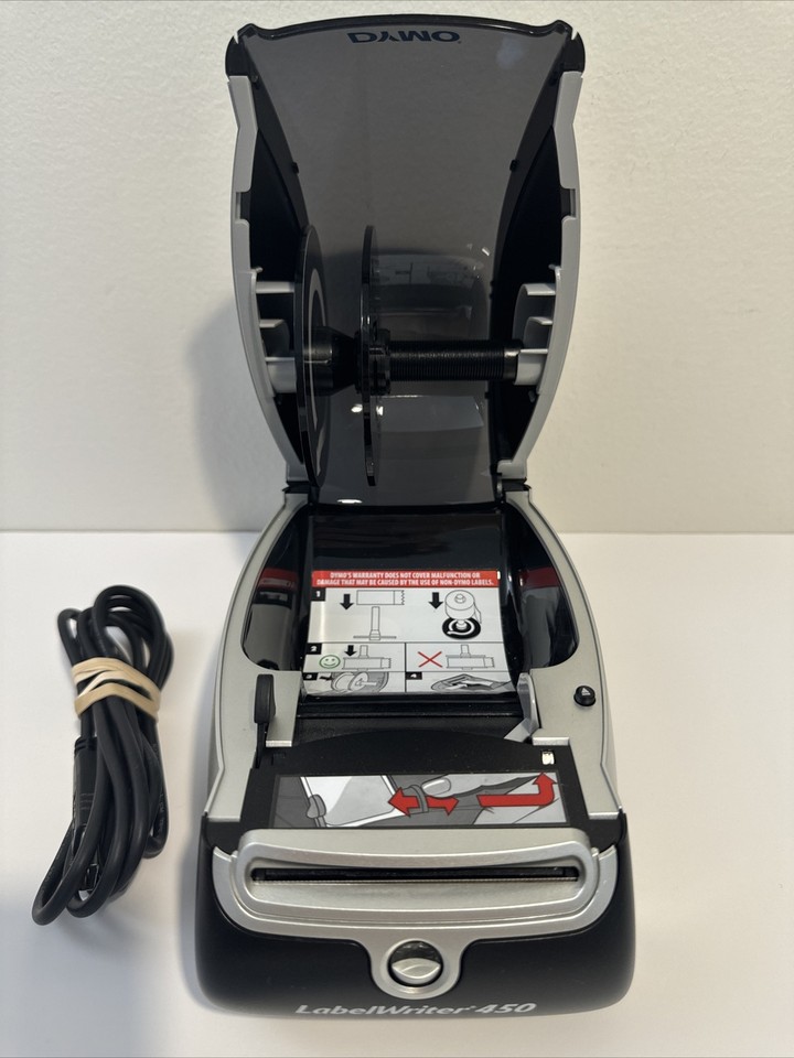 Dymo LabelWriter 450 Thermal Label Printer - Black Model No. 1750110 ...
