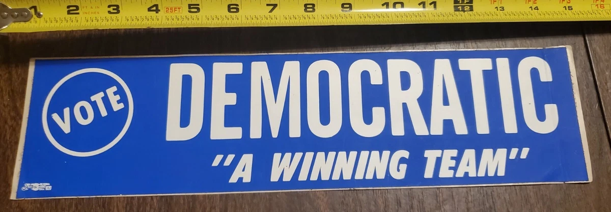 Democratic Bumper Stickers