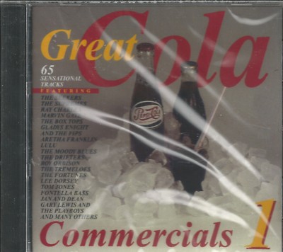 GREAT COLA COMMERCIALS - CD - Volume 1 - 65 Sensational Tracks - BRAND ...
