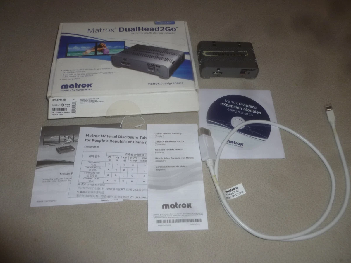 Matrox Dualhead2go Me