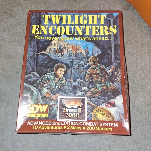 GDW Twilight 2000 Twilight Encounters 2nd edition expansion table rpg ...