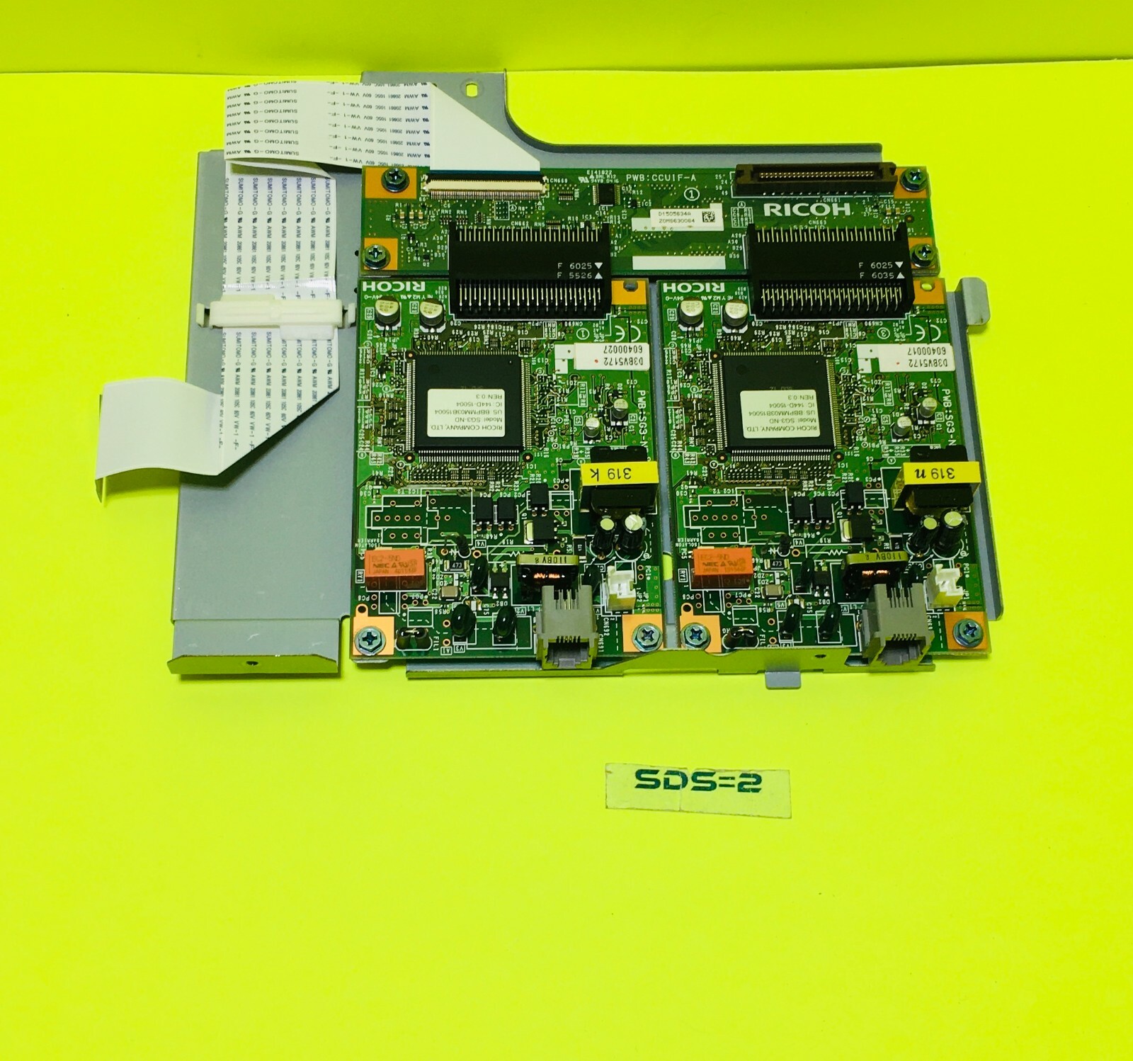 Genuine Ricoh Savin 2nd & 3rd Lines Fax Option Type M25 for MP 6503 ...