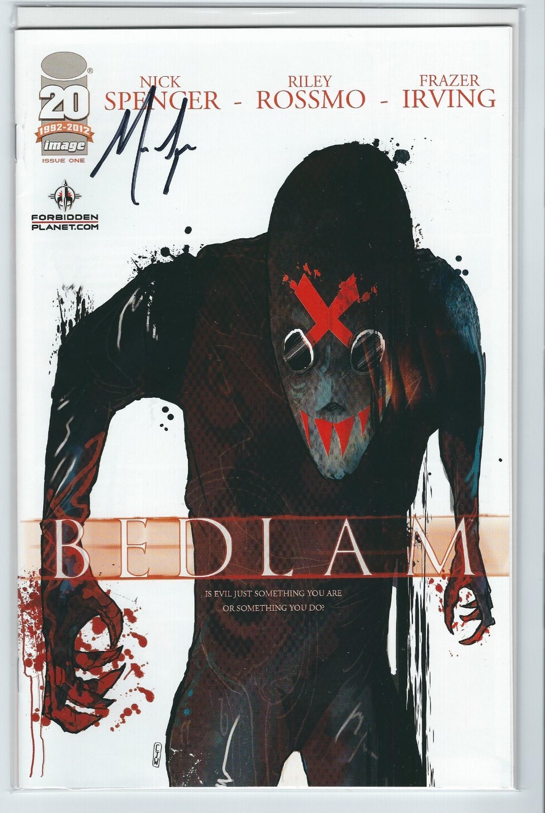 BEDLAM # 1 Comic 1ST PRINT NM UNREAD SIGNED by Nick Spencer Image ...