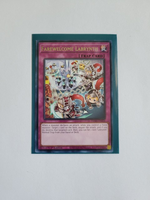 Yu-Gi-Oh! TCG Farewelcome Labrynth Tactical Masters TAMA-EN024 1st ...