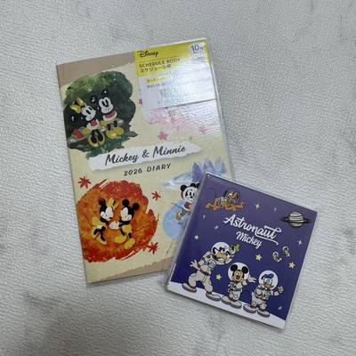 Disney 2026 DIARY Mickey & Minnie Block Memo Schedule Book | eBay Australia