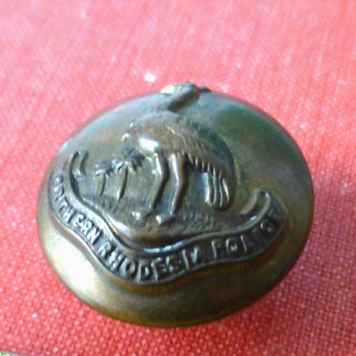 NORTHERN RHODESIA POL CONSTABLE BRITISH COLONIAL AFRICA CRANE BIRD ...