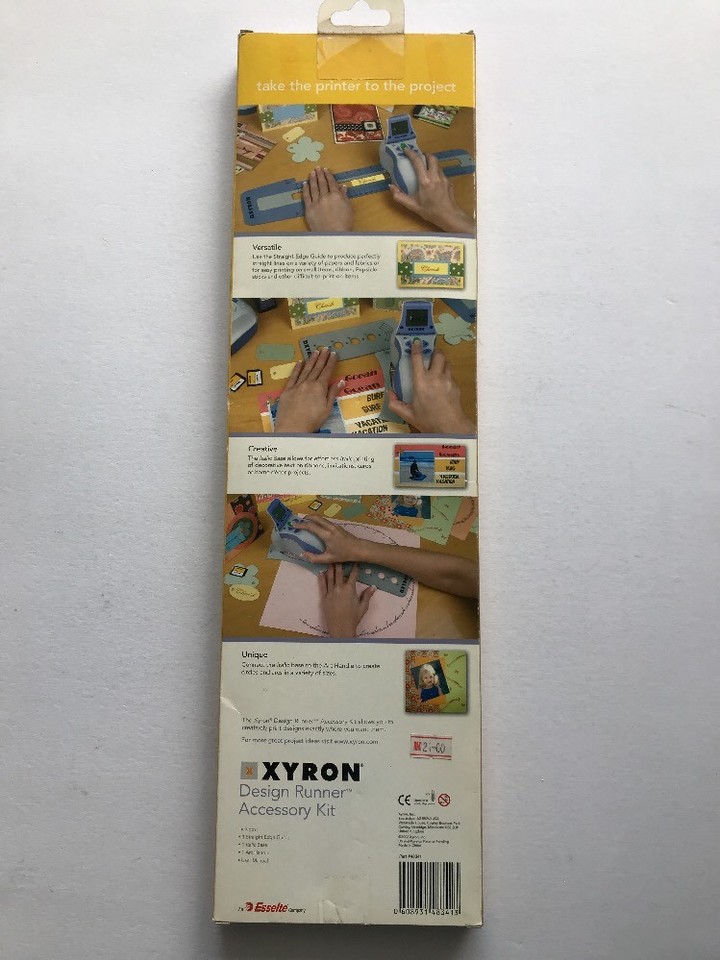 (NEW) Xyron Design Runner Accessory Kit 48341 Straight Edge | eBay