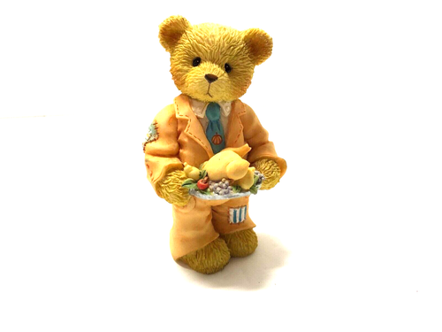 Cherished Teddies Enesco RICK Suited Up for the Holidays Bear Turkey ...