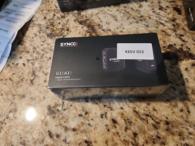 SYNCO G1(A1) Wireless Microphone System with Transmitter Receiver Kit ...