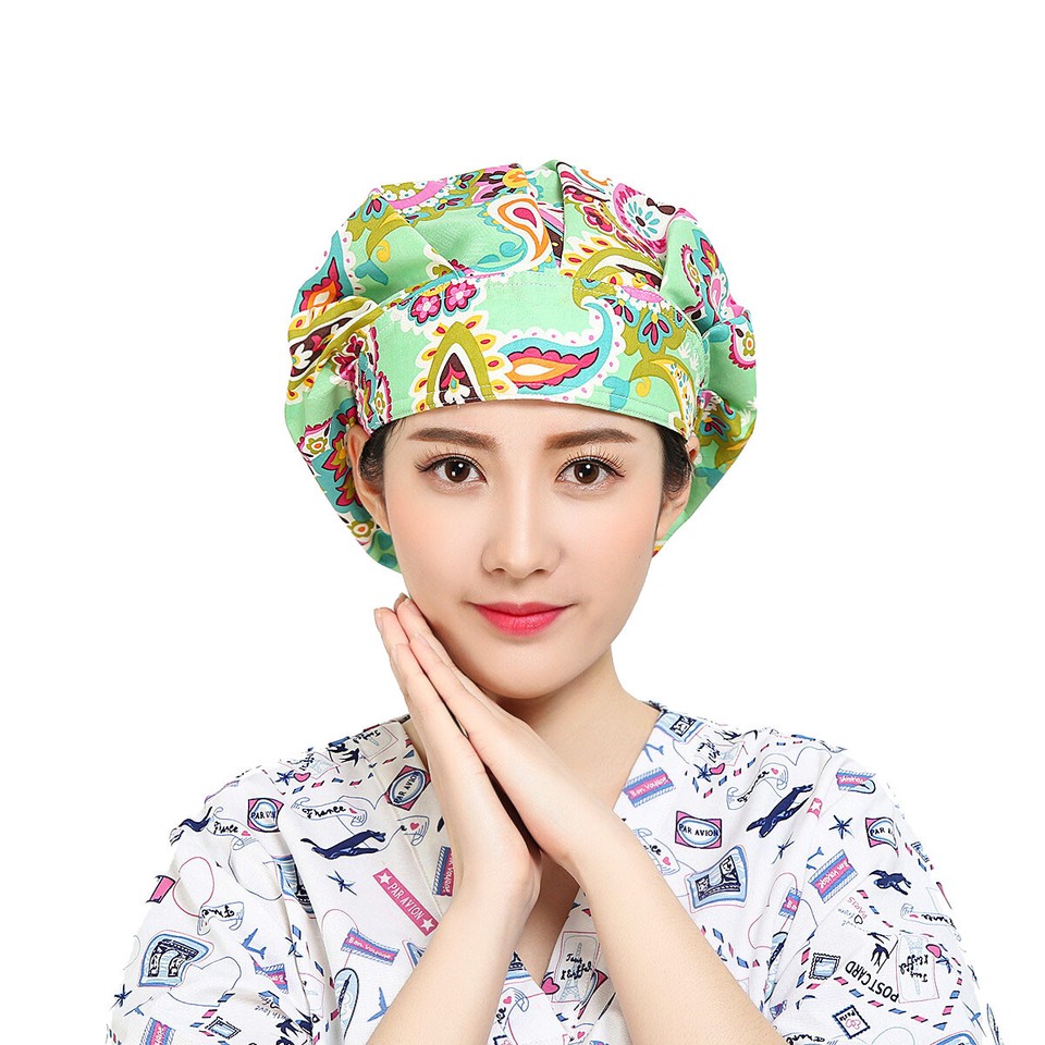 Women Men Unisex Working One Size Colorful Printed Hat/Cap New ...