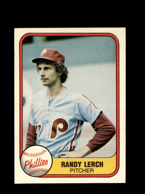 Philadelphia Phillies Randy Lerch #25 Fleer Baseball Near Mint or ...