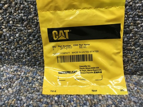 NEW OEM CATERPILLAR FUEL FILTER SEAL 207-2757 CAT 2072757 | eBay