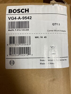 Bosch VG4-A-9542 Corner Camera Mount | eBay