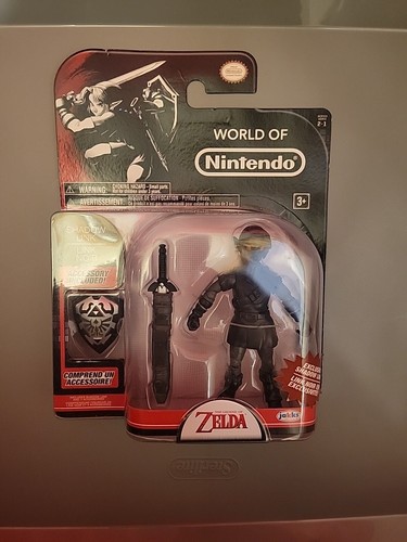 World of Nintendo Shadow Link Action Figure Legend of Zelda Jakks ...