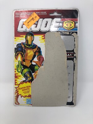 GI Joe Card Back Cobra BAT Enemy 1990 | eBay