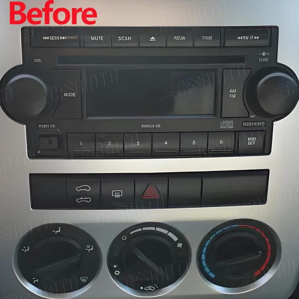 For Chrysler PT Cruiser 2006-2008 Android CarPlay Car Stereo Radio GPS ...