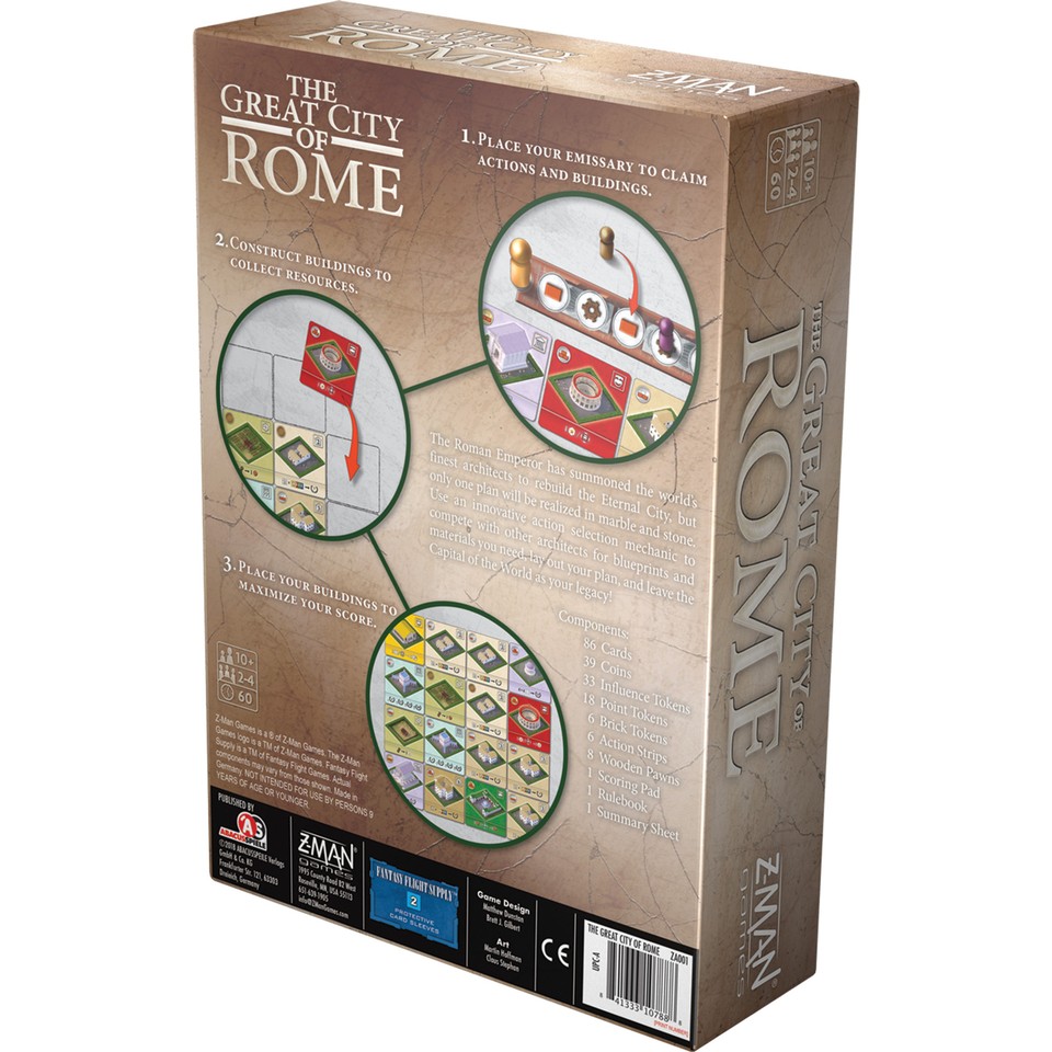 The Great City of Rome Board Game | Rebuild the Eternal City | eBay