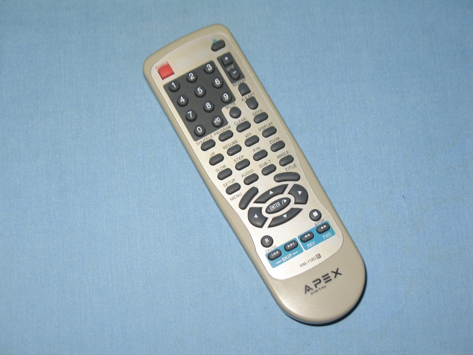 Apex Digital Rm-1160 DVD Player Remote Control Original for sale online ...