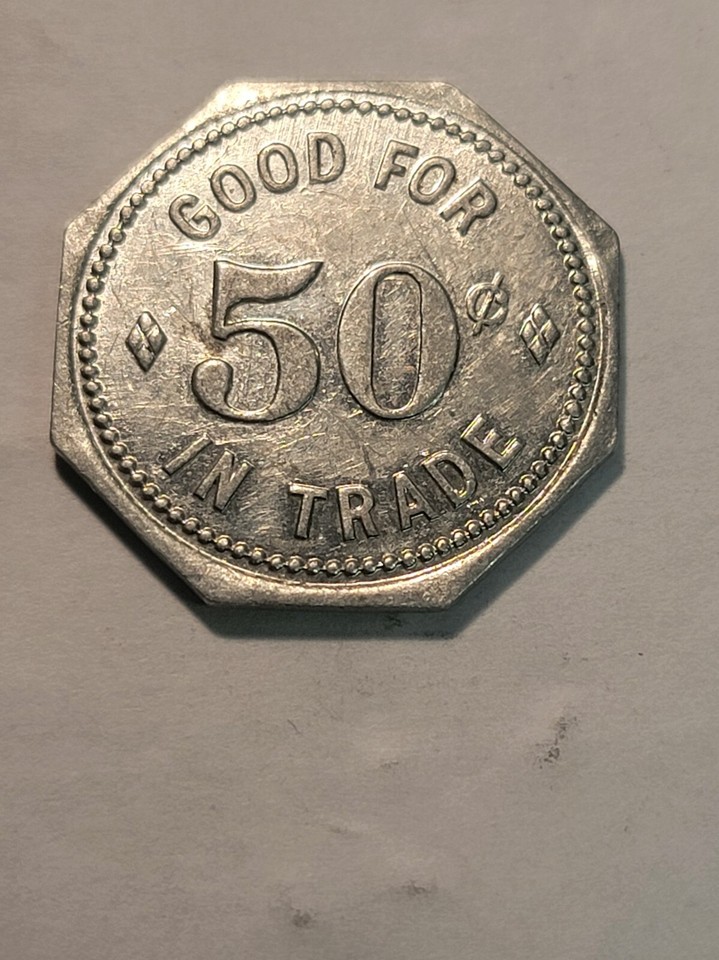 ROANOKE, ILLINOIS TRADE TOKEN L1228 | eBay