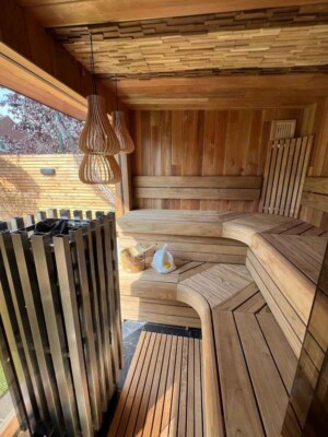 Bespoke Sauna by UK MGE Custom Jacuzzi Hot Tub Garden Spa | eBay UK