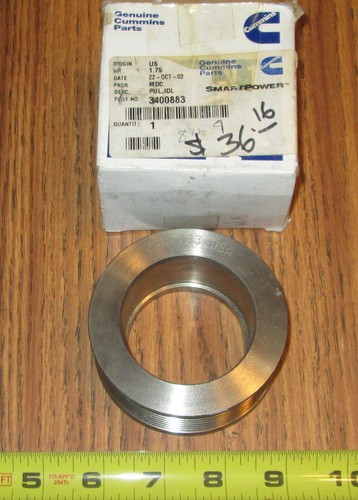 NOS Genuine Cummins 3400883 Pulley, Idler | eBay