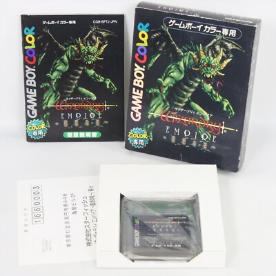 WIZARDRY EMPIRE Fukkatsu Gameboy Color Nintendo 0265 gb | eBay