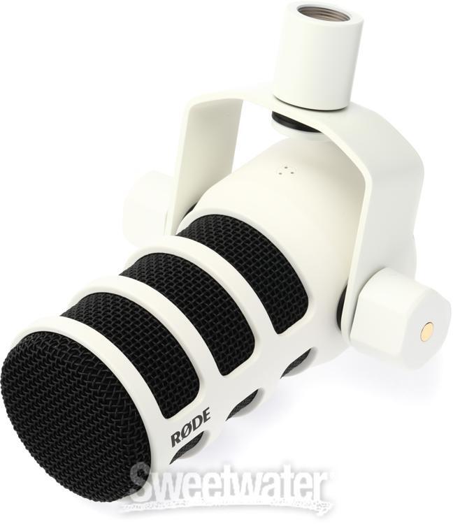 Rode PodMic Cardioid Dynamic Broadcast Microphone - White | eBay
