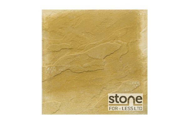 33 X BRADSTONE PEAK RIVEN BUFF PAVING SLABS FLAGS 600x600m CODE 03086 ...