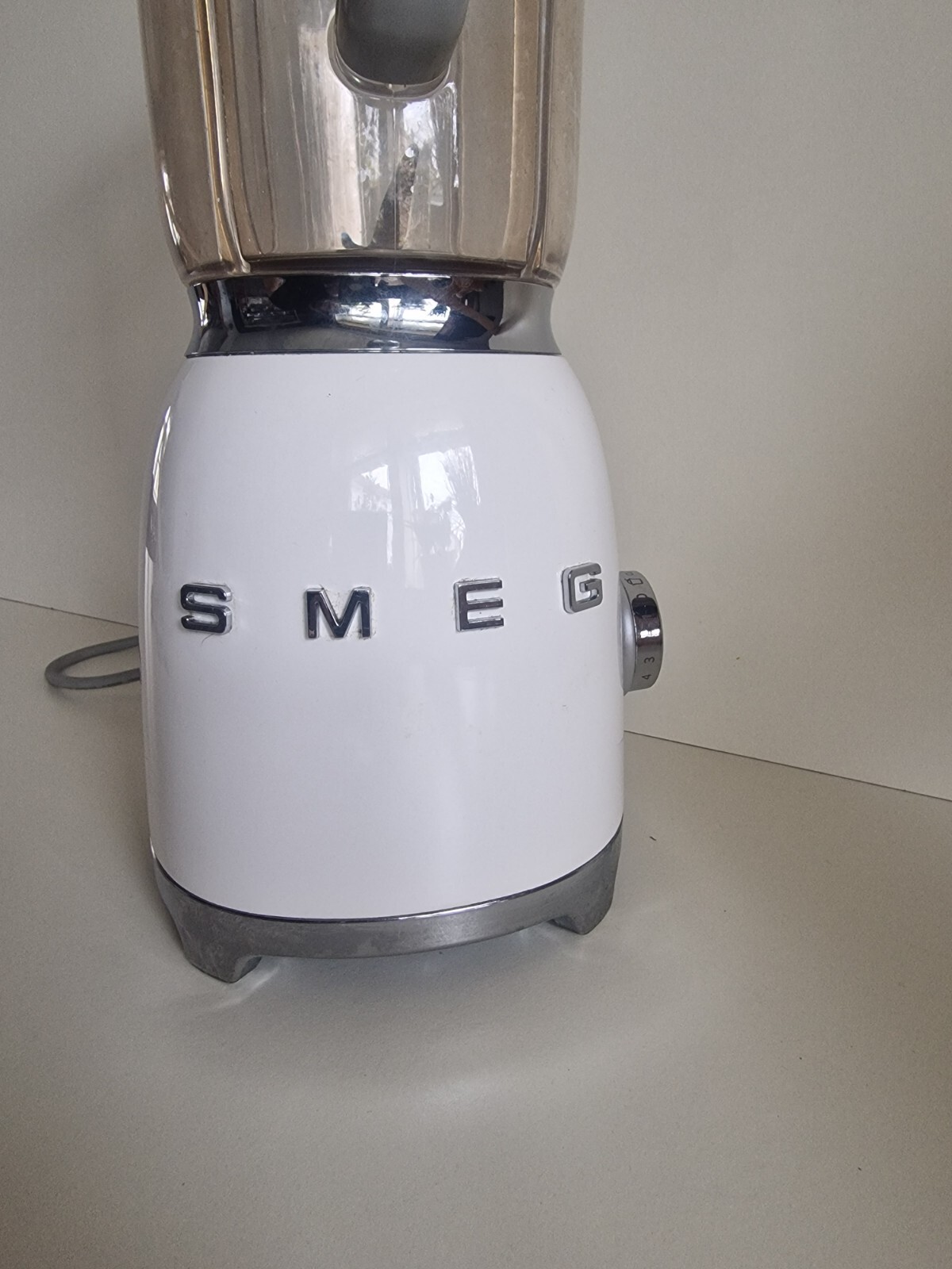 Smeg Jug Blender, 50s Style Aluminium Body, 1.5L Jug, 800w, White ...