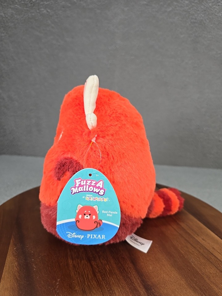 Squishmallows 8" Fuzz-A-Mallows Red Panda Mei Soft And Cuddly | eBay