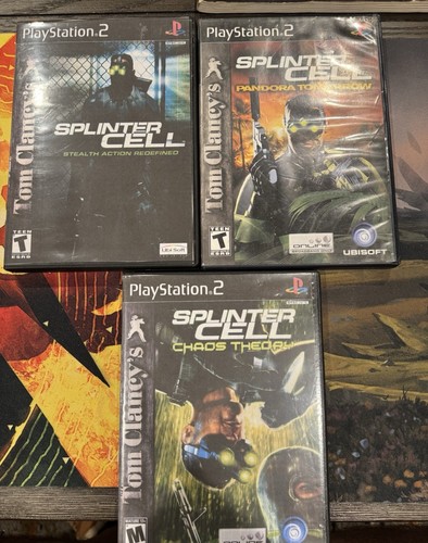 Splinter Cell Original Trilogy Sony PlayStation 2, CIB | eBay