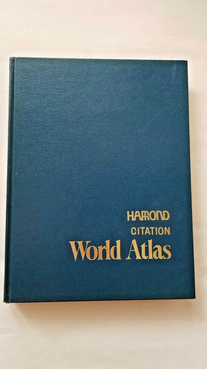 Vintage World Atlas Book