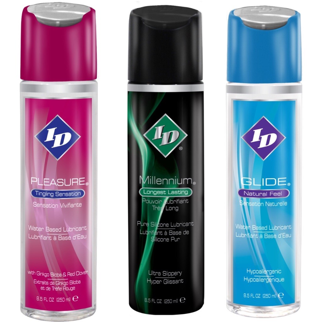 ID Lube Lubricants 250 ml | Skins Aqua Glide Millennium Pleasure Water ...