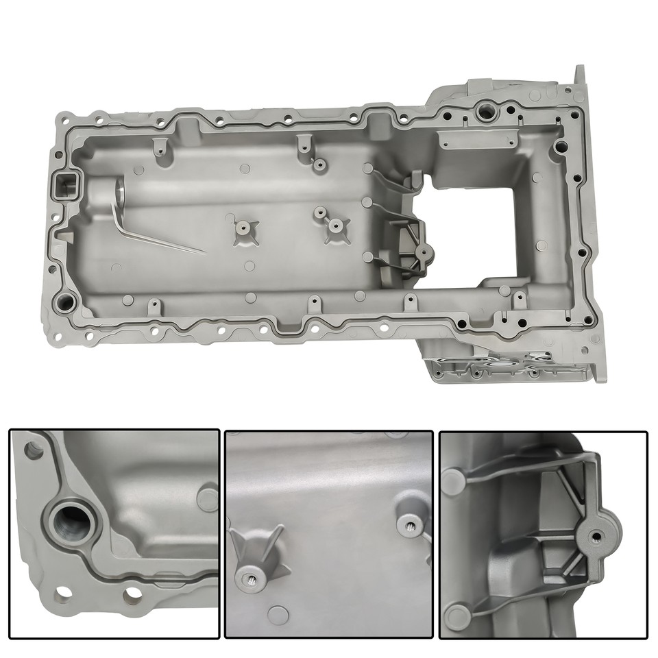2011-2019 Ford F-250 F-350 V8 6.7L Upper Aluminum Engine Oil Pan BC3Z ...