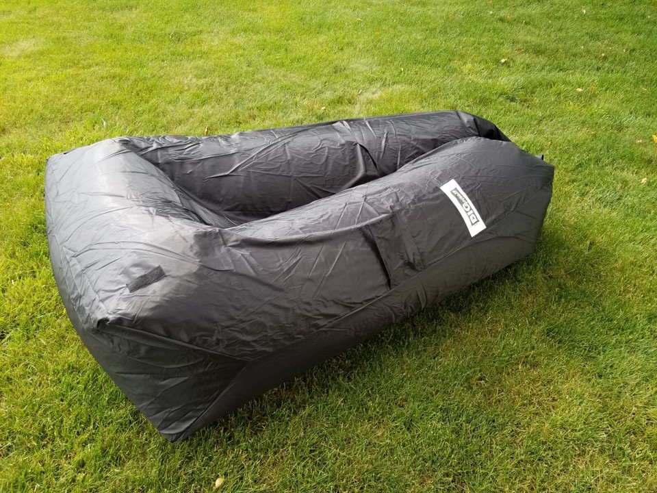 Lof of 10 Black Wind Inflatable Outdoor Couch, Big Lazy Sleeping ...