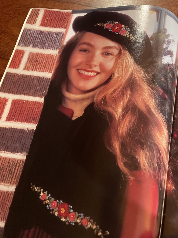 Cross Stitch & Needlework Dec 1996 Christmas Plate Erica Wilson Celtic ...