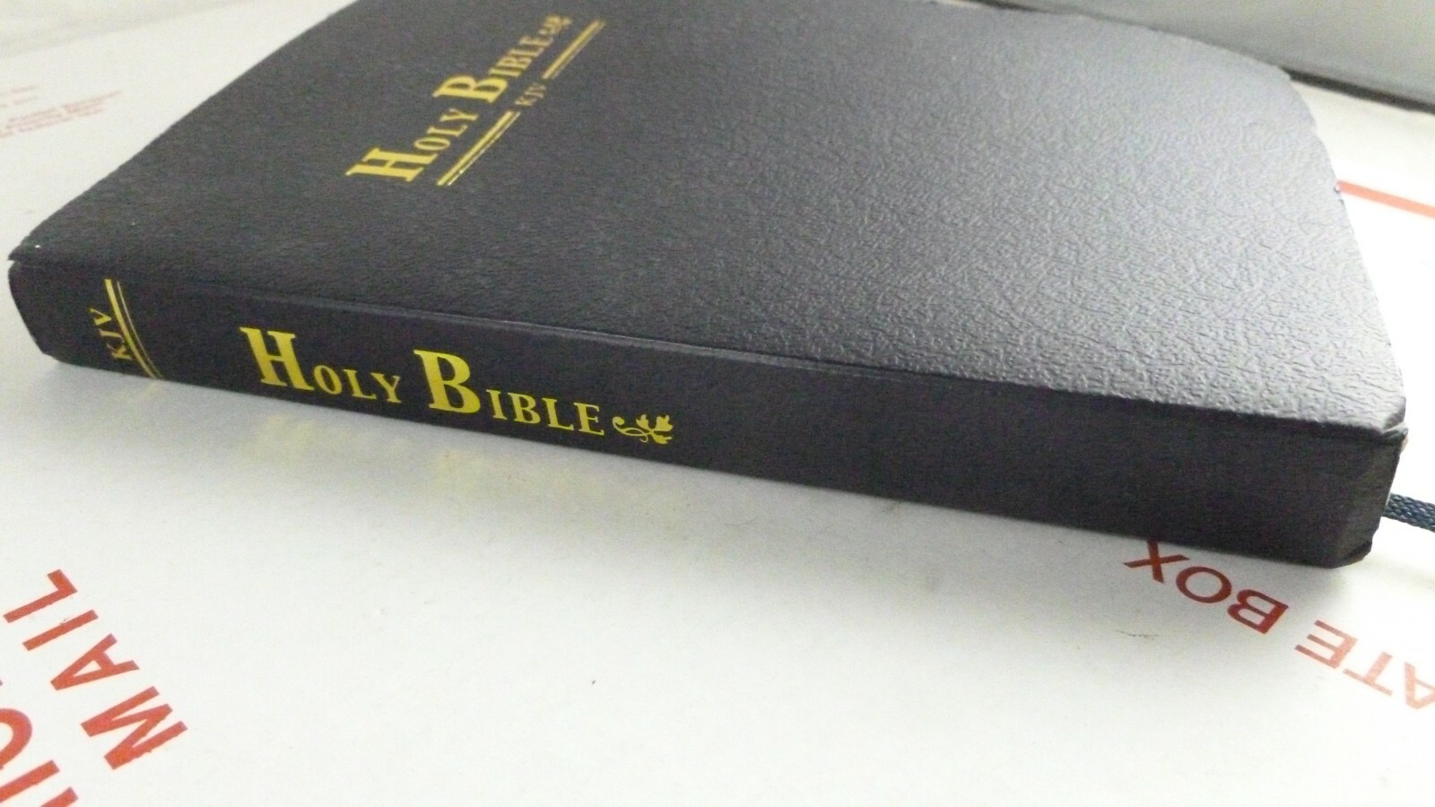 Holy Bible Old & New King James Version KJV D&H Brothers Gold Gild Gilt ...