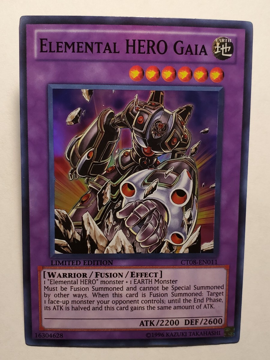 Elemental Hero Gaia 遊戯王 ELEMENTAL HERO GAIA