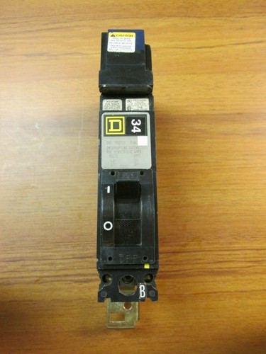 SQUARE D I-LINE CIRCUIT BREAKER 1P, 20A, CAT# FA14020B (CHIP)... F-03A ...