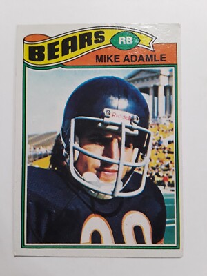 1977 Topps Mike Adamle #481 football card Chicago Bears | eBay