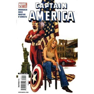 Captain America #49 - 2005 series Marvel comics VF+ Full description ...