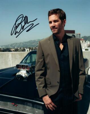 Paul Walker autographed 8x10 Photo Really nice signed photo and COA | eBay