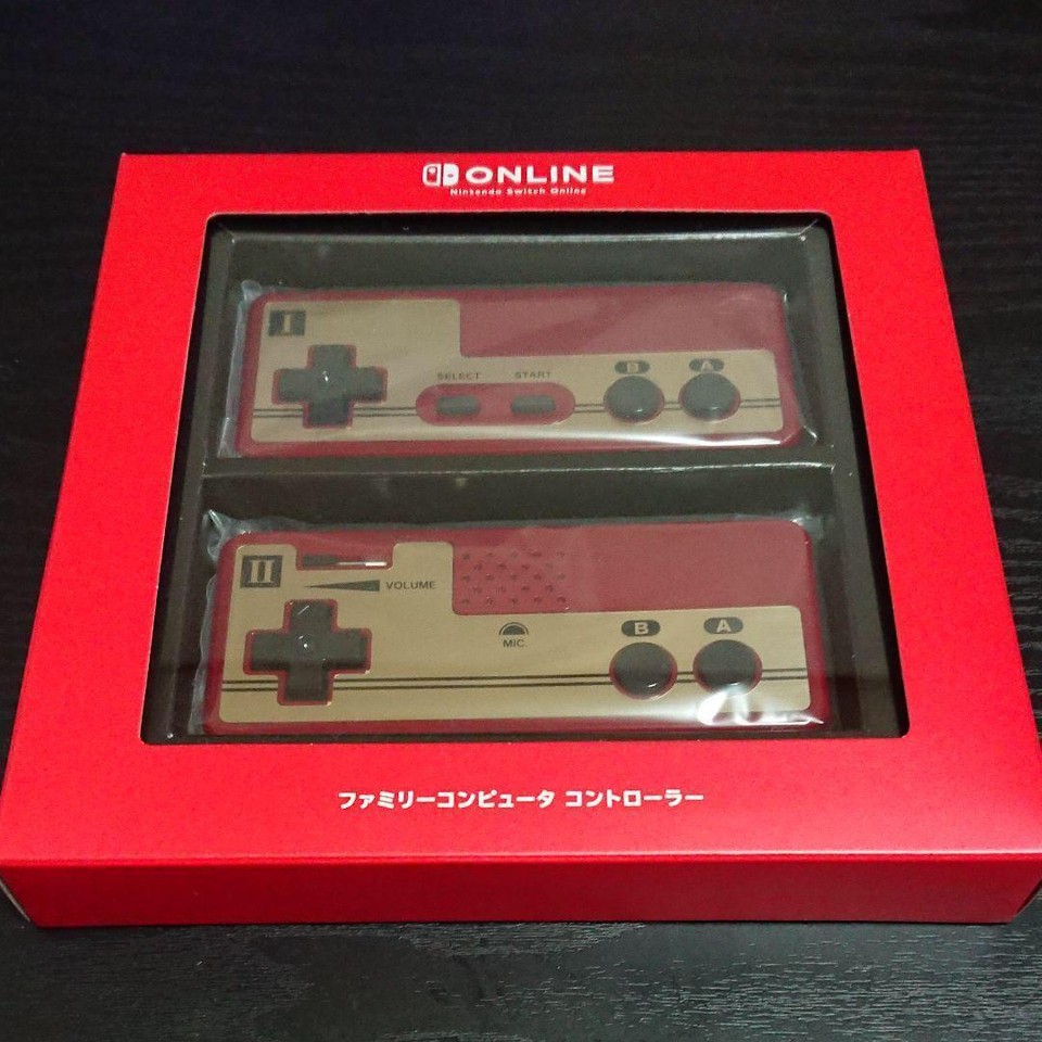 Nintendo Switch Online Famicom Controller Limited Edition Joy-Con w/bag ...