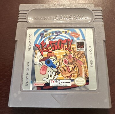 The Ren & Stimpy Show: Veediots Nintendo Game Boy Game 1993, OEM ...