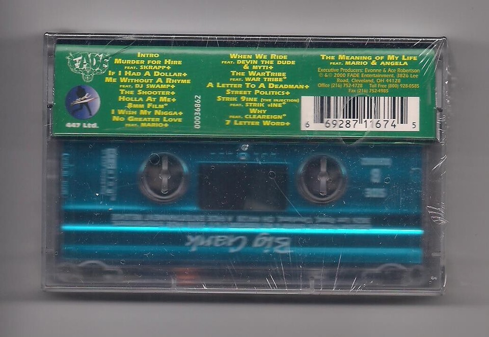 BIG GANK - 8mm film SEALED rare 2000 Cassette - Gangsta Rap | eBay